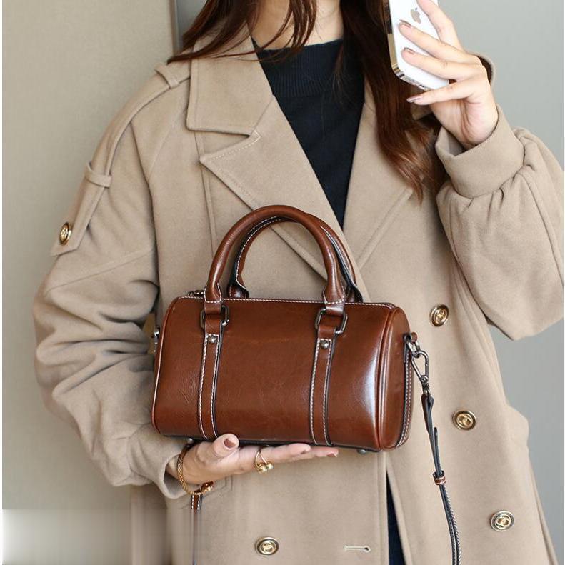 ■素材：本革■カラー：グリーン キャラメル グレー ブラック■サイズ：横幅23m×マチ幅12cm×縦幅16cm■原産地：中国