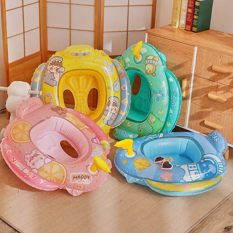 【商品コード】:y497968 【材質】：PVC 【カラー】：4色 【サイズ】：約 内径26cm、外径60cm（適用年齢：1-5歳、適用体重：27.5kg以下） 【注意事項】: ※平置き素人採寸ですので多少の誤差はご容赦下さい。 ※モニタ環...