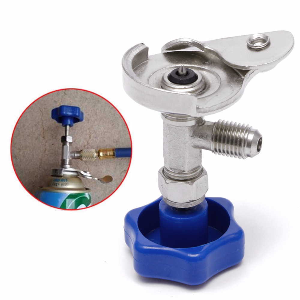 R12 R134a サービス缶バルブです。 R134a R12に対応 材質：金属;　　　　　サイドねじ直径：10.7mm ボトムねじ直径：13.7mm サイズ：70×55 X 40mm 重さ：111g 説明には万全を期していますが、万一商品...