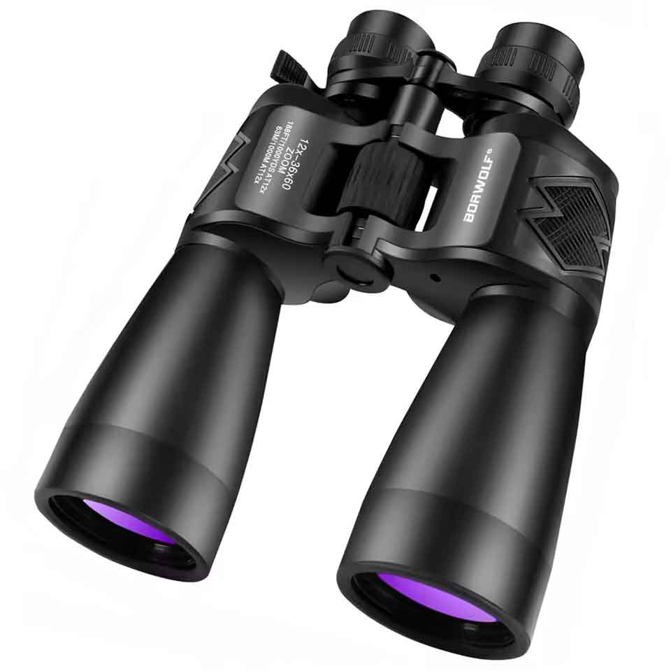 高懸念化学物質 なし 視野63メートル/1000メートル 接眼レンズ径 20MM 防水レベル IPX4 対物レンズ径 60MM レンズコーティングの説明FMC 倍率12-36 フォーカスタイプ 中央 型番12-36X60 タイプ 双眼鏡 ブ...