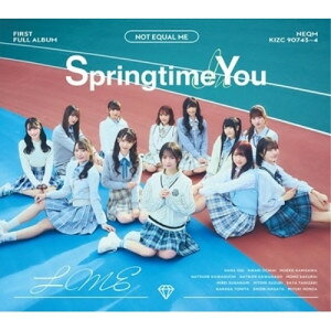 Springtime In You (CD+Blu-ray) (初回限定盤)≠MEノットイコールミー のっといこーるみー　発売日 : 2024年3月20日　種別 : CD　JAN : 4988003628970　商品番号 : KIZC-90...