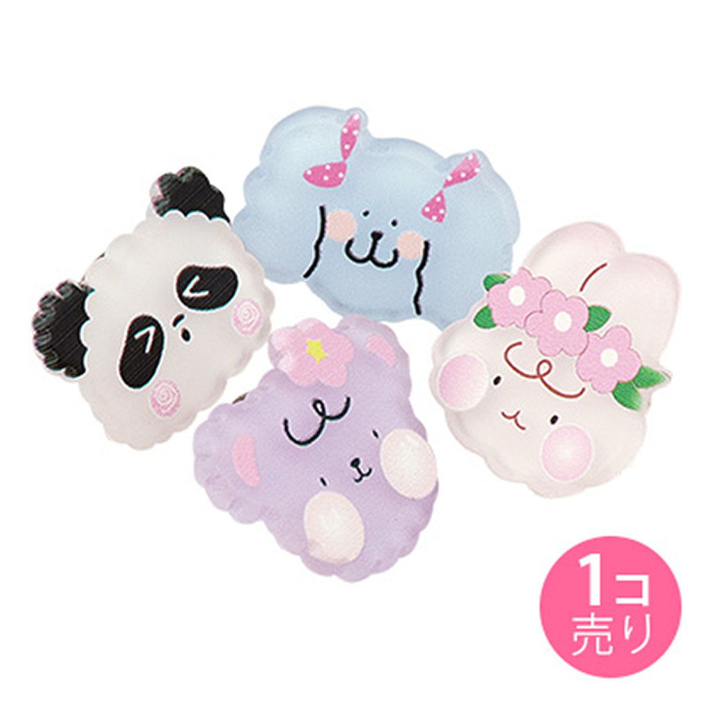 ゆるかわアニマルモチーフのピンバッジ♪【サイズ】1個売り/最大約2.5cm【素材】プラスチック/鉄【ご注意】※色・デザイン等はランダムでお届けします（選ぶことはできません）※画像以外の商品もあります※複数ご注文の場合、商品が重複することがあ...