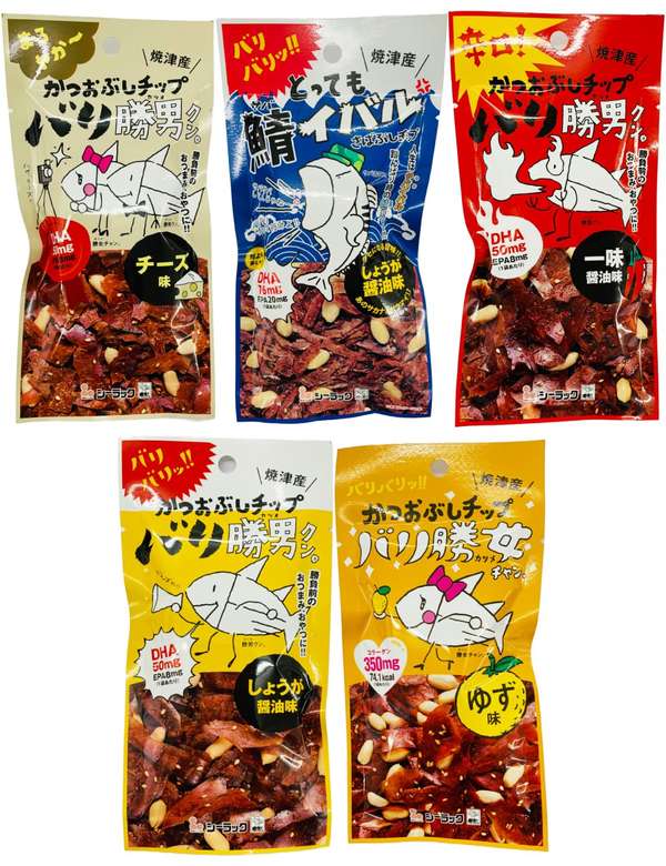 ※他店舗と在庫併用の為、品切れの場合は、ご容赦ください。商品の説明お酒がすすむ！グビっと！！原材料・成分[バリ勝男クン。グイッとひといき編] かつおぶしチップ（かつお削りぶし、醤油、砂糖、醗酵調味液、白ごま、清酒、米酢、生姜末、食塩、鰹節エ...