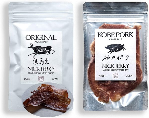 ※他店舗と在庫併用の為、品切れの場合は、ご容赦ください。【特徴】・但馬玄(たじまぐろ)のビーフジャーキーと神戸ポークジャーキーのセットです。但馬玄ビーフジャーキー肉と塩だけで作る熟成肉ジャーキー。約100gの但馬玄を20gまで凝縮し、肉本来...