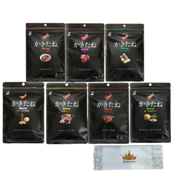 ※他店舗と在庫併用の為、品切れの場合は、ご容赦ください。商品の説明阿部幸製菓 かきたねBasic 7種類セット柿の種を、好きな味で。好きな色で。かきたねBasicシリーズ001ブレンド醤油、 002うめ 003わさび醤油 004チーズ黒胡椒...
