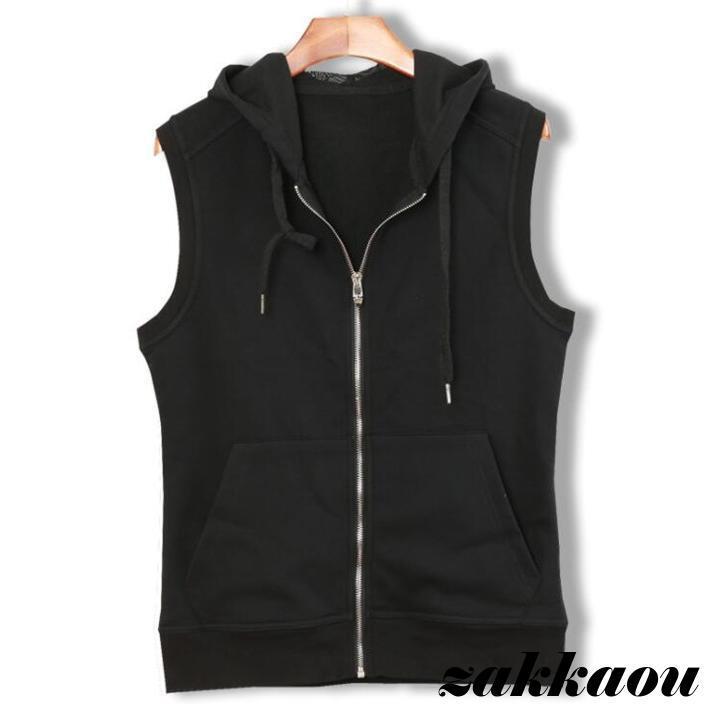 ベスト メンズ トップス ノースリーブ 無地 ジレベスト カジュアル メンズファッション 夏 リゾート 個性的素材：コットンサイズ：M：着丈65cm　バスト92cm　肩幅36cmL：着丈66cm　バスト96cm　肩幅36cmXL：着丈67c...