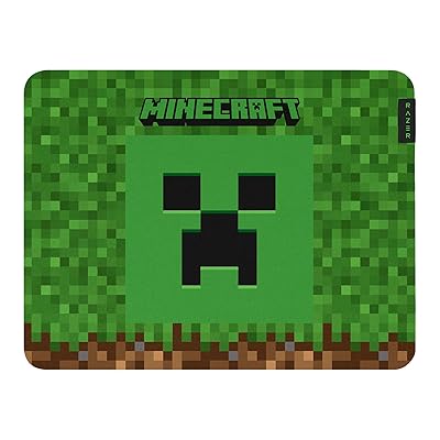 Minecraft ゲーミングマウスパッド Gigantus V2 Minecraft Edition Mサイズ テクスチャ加工された布製表面 高速かつ正確な操作を実現した設計 底面の滑り止めラバー素材 厚みのある高密度ラバーフォーム ジャ...