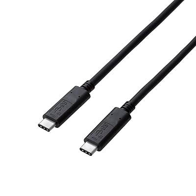 USBケーブル Type C ( USB C to USB C ) 100W 1.0m USB3.1品 最大10Gbps ブラック USB3-CC5P10NBKブランド色5A出力モデルUSB3-CC5P10NBK商品説明【商品概要】USBT...