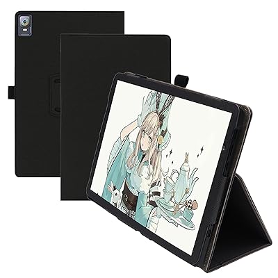 For XP-Pen Magic Drawing Pad ケース 12インチ タブレット 保護ケース 高級PU 全面保護 調節可能 防水防汚 衝突防止 薄型軽量 良い手触り 長持ち スタンド機能付き タブレット ケース (ブラック)ブランド...