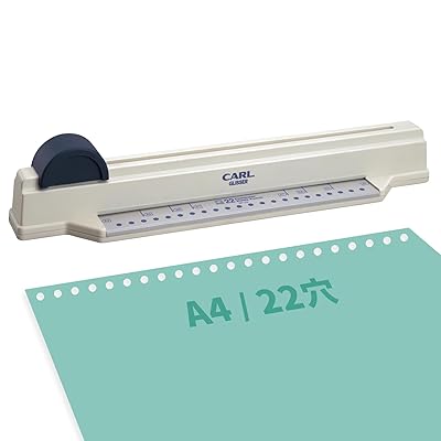 穴あけパンチ ルーズリーフ/コンピューターファイル用 多穴 グリッサー A4/22穴対応 5枚 SP-22ブランド色白モデルSP-22商品説明【商品概要】ルーズリーフが簡単に作れるスライド式パンチ。書類の整理整頓に最適。コンピュータファイル...