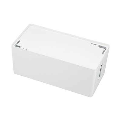 ケーブル&タップ収納ボックス Mサイズ ホワイト CB-BOXP2WN2ブランド色ホワイトモデルCB-BOXP2WN2商品説明【商品概要】見苦しい配線がスッキリ、上面に機器が置ける収納ボックス Mサイズ電源タップやケーブルをキレイに収納でき...
