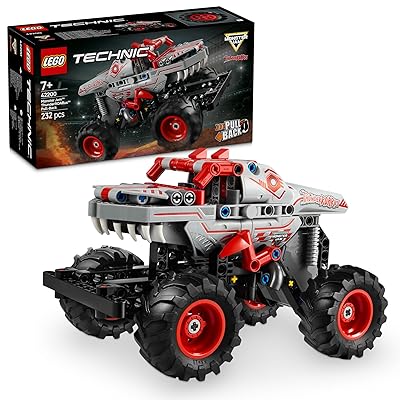 テクニック Monster Jam(TM) ThunderROARus(TM) Pull-Back おもちゃ 玩具 誕生日 プレゼント ブロック 男の子 女の子 子供 7歳 8歳 9歳 小学生 乗り物 車 ミニカー 42200ブランド色マル...