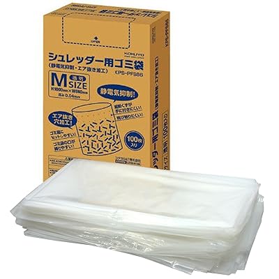シュレッダー用 ゴミ袋 M 静電気抑制 KPS-PFS86ブランド色透明モデルKPS-PFS86商品説明【商品概要】【寸法】860×1000×75mm【サイズ】M【枚数】100枚【厚み】0.04mm【色】透明【商品説明】【商品詳細】商品種別...