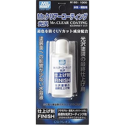 GSIクレオス Mr.クリアーコーティング 光沢 (UVカット) 光沢塗装最終仕上げ用 25ml ホビー用仕上材 R193ブランド色クリアモデルR193商品説明【商品概要】プラモデル用に最適な光沢塗装用UVカットコーティング材ふき取り感抜群...