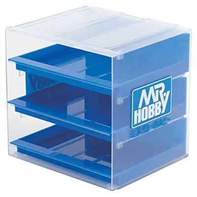 GSIクレオス Gツール Mr.収納スタンド (棚3段) ホビー用工具 GT94ブランド色ブルー、クリア。モデルGNZ-GT94商品説明【商品概要】スタンド仕様:サイズ 縦195mmX横200mmX奥行174mm3段棚 1段5列(1列に4本...