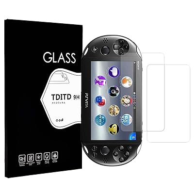 【3枚パック】For PlayStation Vita 2000 用 ガラスフィルム 日本製素材旭硝子製 高透過率 防爆裂 スクラッチ防止 気泡ゼロ 指紋防止 硬度9H FOR psv2000 用 フィルム 対応ブランド色モデルfor Pl...