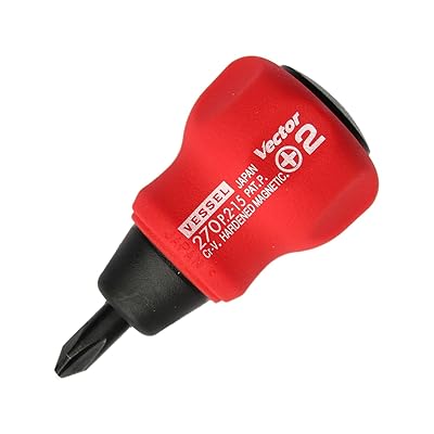 ベクトル スタビードライバー +2×15 B-270ブランド色レッドモデルNo.B-270商品説明【商品概要】サイズ:全長/68mm仕様:マグネット入り【商品説明】【商品詳細】商品種別：手動式ドライバー商品名：ベクトル スタビードライバー ...