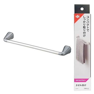 タオル掛け コンパクト (強力マグネット) 耐荷重1kg サビにくいステンレプブランド色シルバーモデルK00563商品説明【商品概要】コンパクトでシンプルな場所を取らないデザイン。支持部が動くので、冷蔵庫前面などの曲面にも取り付けられます。...