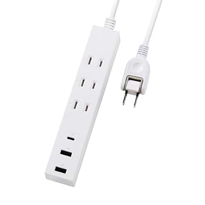 電源タップ USB コンセント 15W AC×3個口 USB-A×2 USB-C×1 3m 極性プラグ対応 (N極) ホワイト ECT-38-3A2C30WH商品説明【商品説明】size : 3m style : 1)タップ単体ACタップと...