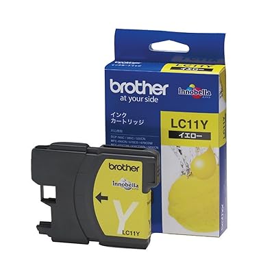 【brother純正】インクカートリッジイエロー LC11Y 対応型番:MFC-6890CN、MFC-6490CN、MFC-5890CN 他ブランド色イエローモデルLC11Y商品説明【商品概要】対応機種:MFC-6890CN、MFC-649...