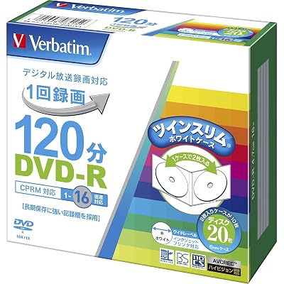 バーベイタムジャパン( Japan) 1回録画用 DVD-R CPRM 120分 50枚 ホワイトプリンタブル 片面1層 1-16倍速 VHR12JP50V4商品説明【商品説明】size : 50枚盤面印刷:○(ホワイト) / 範囲:23m...