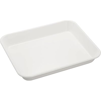 バット ホーロー 耐熱 6枚取 49.3×33.3×7.3cm トレー 料理 日本製 ホワイト VA-6W商品説明【商品説明】size : 長さ49.3cm x 幅33.3cm x 高さ7.3cm style : 09)49.3×33.3c...