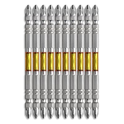龍靭ビット 両頭 ARTM (+2×110, 10本袋)ブランド色マルチカラーモデルARTM商品説明【商品概要】トーション部で衝撃を吸収し、カムアウトを抑制先端欠けに強い耐久性が抜群厚鉄板・Cチャン・アルミ・木材などへのネジの締付作業に40...