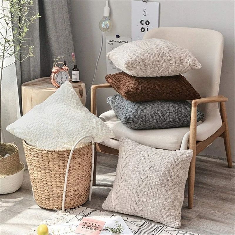 ソファ、ベッド、家庭、オフィスに適し45x45cm、17.7x17.7インチ、：枕カバーのサイズを投げます。 スロー枕カバーは、綿生地で作られて、生地は、快適でソフトな感じ。 このクッションは、スタイリッシュな、あなたの家のソファ、ベッド、...