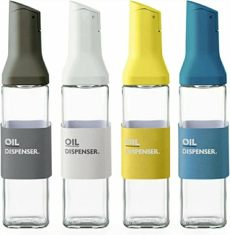 液だれしない、傾けるだけで注げる液体調味料ボトル4本セットです。 各調味料ボトルの容量は500mlあり、1本で大量の調味料をまとめて入れることができます。 ガラス瓶の口が大きく、詰め替えが簡単なので、経済的かつ環境に優しい使い方ができます。...