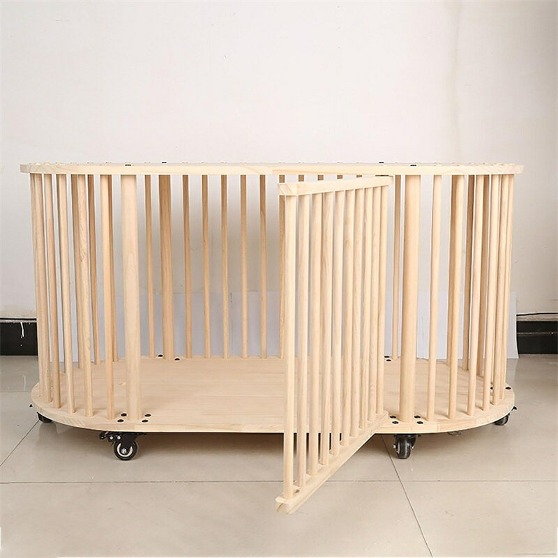 【高品質の無垢材素材】：大型猫用ケージは高品質の無垢材素材で作られており、安定した構造と耐久性を保証します。 この天然素材は環境に優しく健康的なだけでなく、猫にとっても快適な生活環境を提供します。 ? 【ユニークなデザインの猫穴】：キャット...